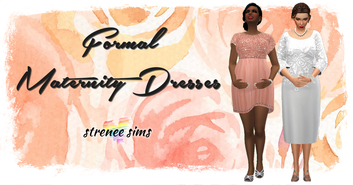 Formal Maternity Dresses » strenee sims